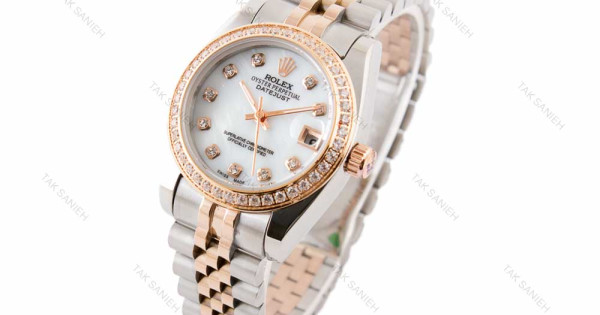 ساعت مچی رولکس دیت جاست زنانه مدیوم Rolex-3346-L